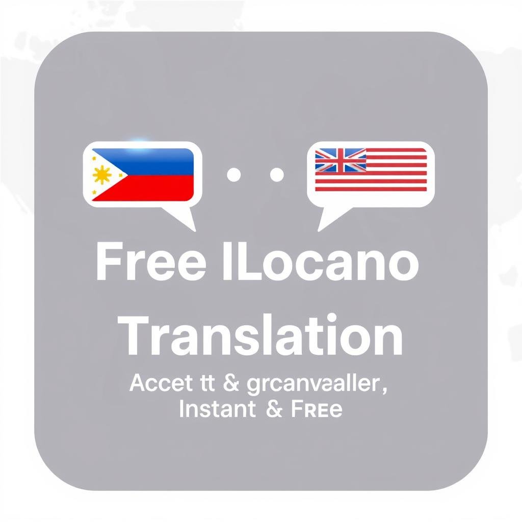 Free online Ilocano to English translation with correct grammar